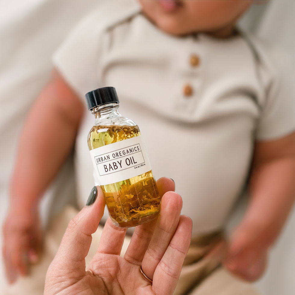 Baby Oil – Gentle Body Oil for Babies + Kids | Vegan + Non-Toxic ...